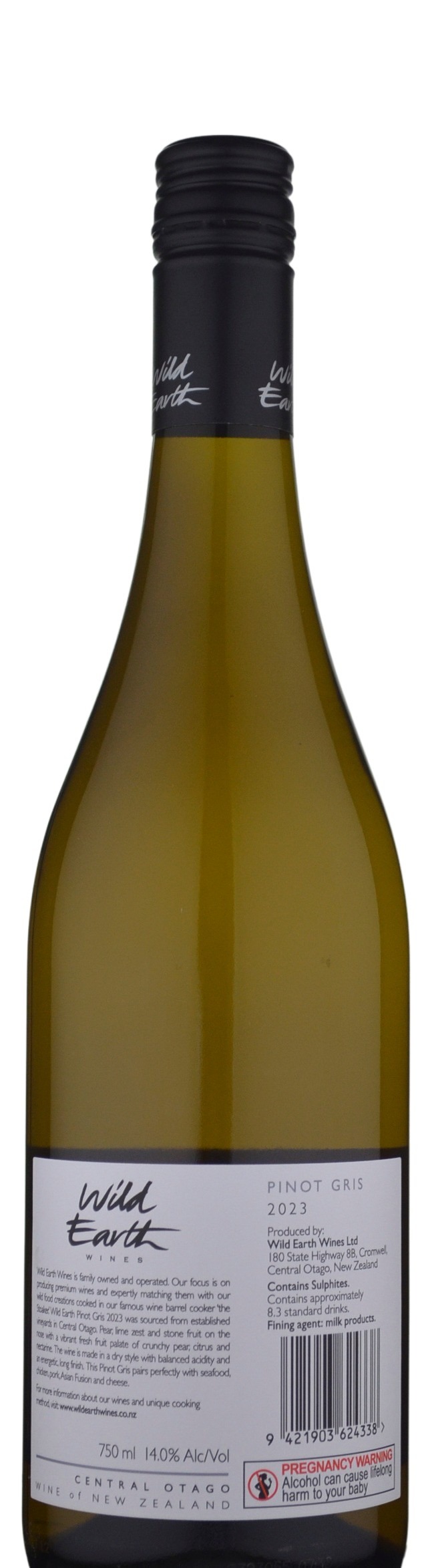 Wild Earth Wines Pinot Gris 2023 » $29.00 ( in stock) | Cellarit