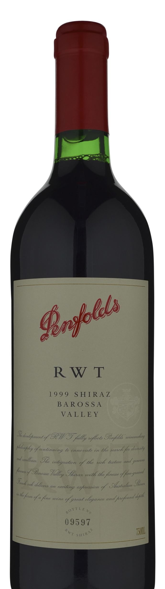 Penfolds RWT Barossa Valley Shiraz 1999 » $199.00 ( in stock) | Cellarit