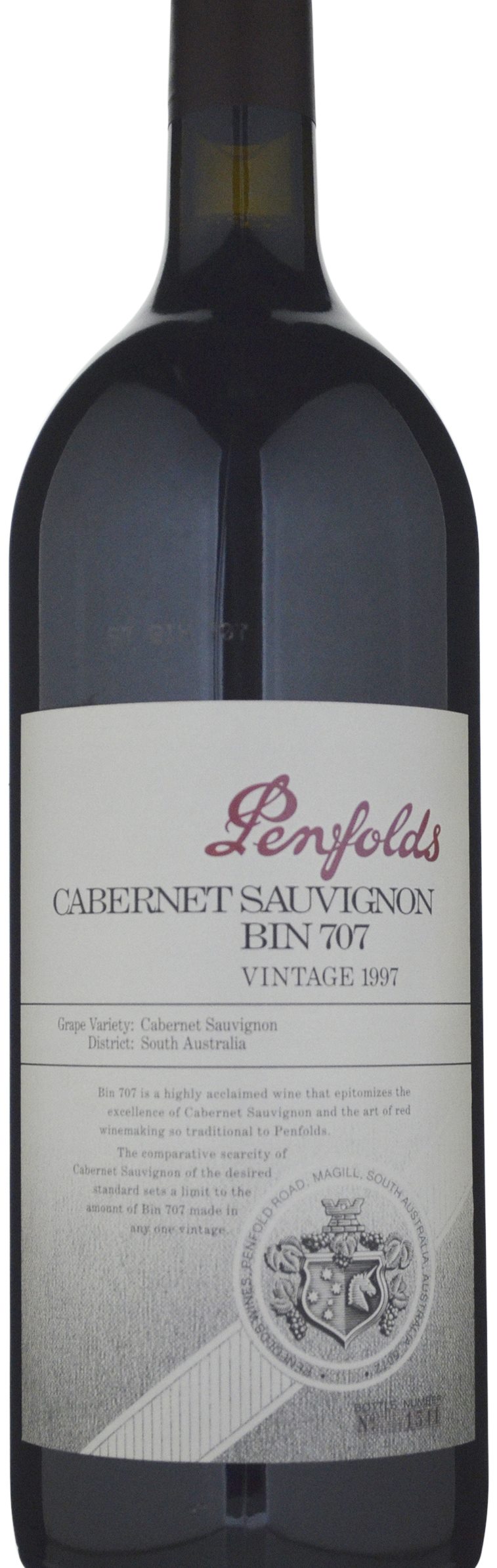 Penfolds Bin 707 Cabernet Sauvignon 1997 1500ml ( in stock) | Cellarit