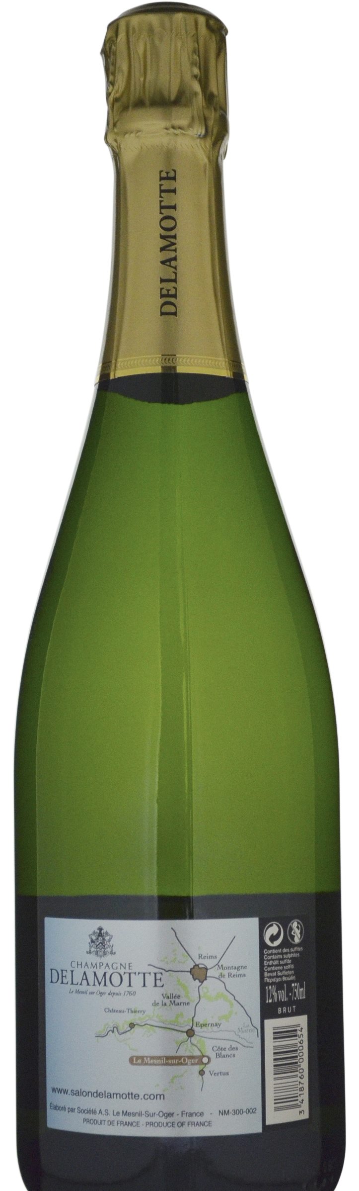 Delamotte Brut Champagne N/V » $89.95 ( in stock) | Cellarit