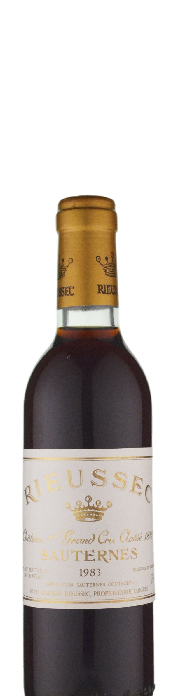 Chateau Rieussec 1er Grand Cru Classe Sauternes 1983 375ml » $250.00 ( in stock) | Cellarit