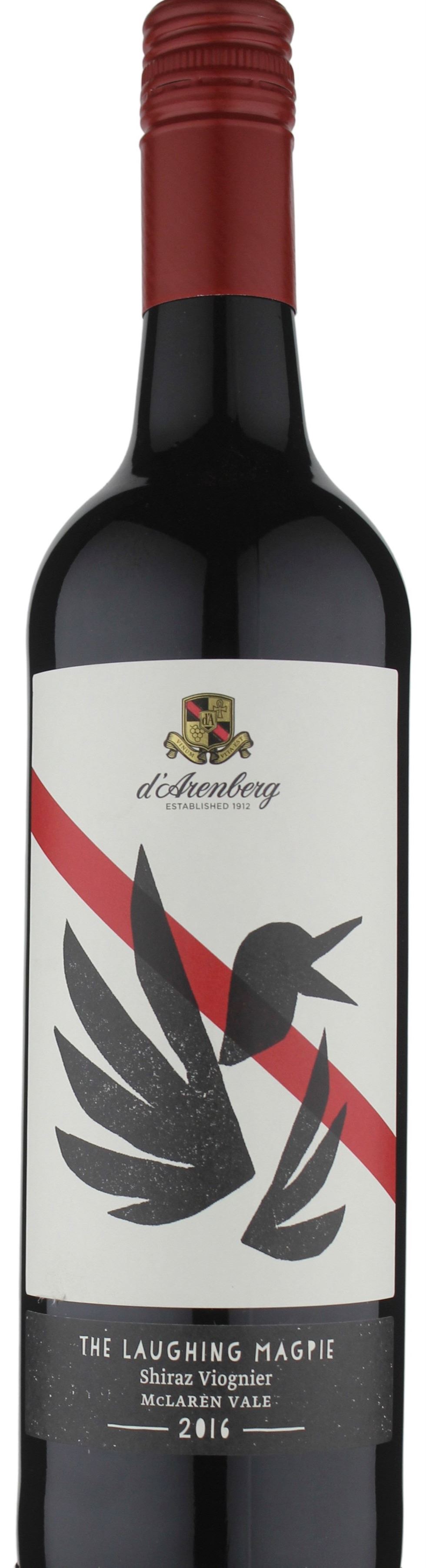 d'Arenberg The Laughing Magpie Shiraz Viognier 2016 » $38.00 ( in stock ...